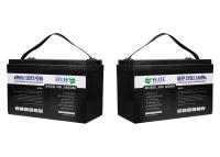 China 12 Volt LiFePO4 Lithium 120Ah Portable Li Ion Battery Solar System for sale
