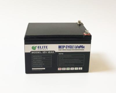 China 3000 Cycles 12Ah LFP 12V LiFePO4 Battery Lead Acid Replacement for sale