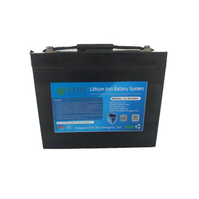 China 12V 40Ah Lithium Phosphate High 175mm Outdoor Portable Battery for sale