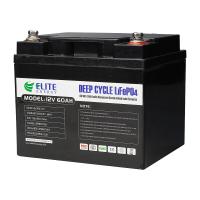 China Bluetooth LiFePO4 12.8V 60Ah Portable Li Ion Battery With BMS for sale