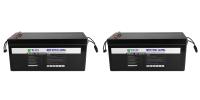 China Phosphate Caravan 2560Wh 200Ah 12V LiFePO4 Battery High Safety for sale