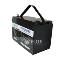 China Phosphate Lithium Iron 12V 100Ah RV LiFePO4 Battery Rechargeable for sale