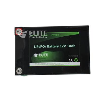 China Water Dust Resistance IP54 12V 10Ah Li Ion Battery LFP UPS Power for sale