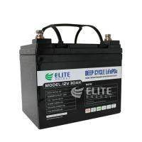 China Rechargeable LFP 12V 30Ah Li Iron Phosphate Battery Built in BMS for sale