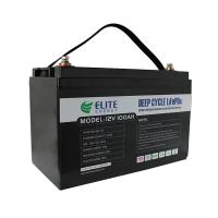 China 12V 100Ah Rechargeable Lithium Battery Deep Cycle Solar Li Ion Battery for sale