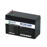 China Deep Cycle 6000 12V LiFePO4 Battery Pack 12.8V 5Ah ABS + PC For Camping yacht for sale