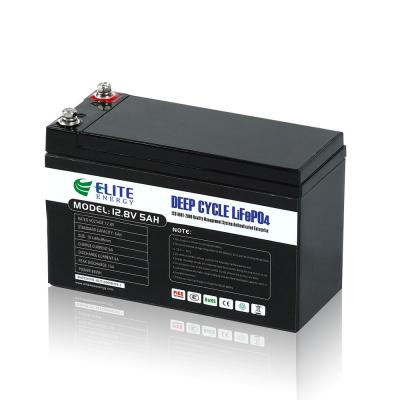 China Deep Cycle 6000 12V LiFePO4 Battery Pack 12.8V 5Ah ABS + PC For Camping yacht for sale