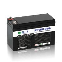 China Deep Cycle 6000 12V LiFePO4 Battery Pack 12.8V 5Ah ABS + PC For Camping yacht for sale