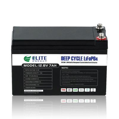 China Bluetooth 12V 7Ah Lithium Iron Battery IP54 Water Dust Resistant For Solar System for sale