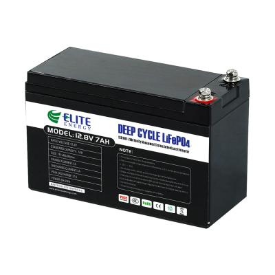 China MSDS Certified LiFePO4 Battery Pack 12V 12.8V 7Ah For Solar System for sale