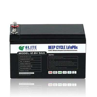 China Rechargeable 12V 9Ah Li Ion Battery Pack Built-in BMS For Solar Street Light for sale
