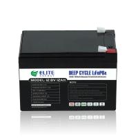 China New Energy 12.8V 12Ah LiFePO4 Solar Battery Deep Cycle With BMS for sale