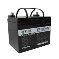China Lightweight ABS Case Lithium Battery Pack 12V 25Ah Li Ion LiFePO4 for sale
