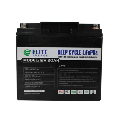 China High Density 12.8V 20Ah LiFePO4 Battery Pack For Solar Street Light for sale