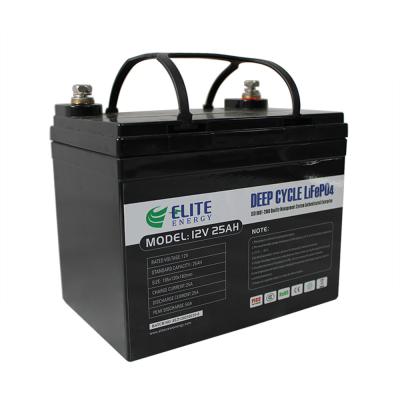 China 12V 12.8V LiFePO4 Battery Pack 25Ah Lithium Ion For ESS usage for sale