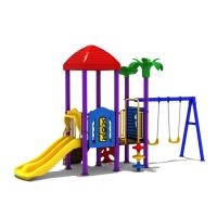 China Plastic Amusement Park Custom Playground Slides LLDPE Entertainment Outdoor for sale