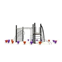 China Adult Jungle Gym Outdoor Physical Fitness Equipment For Amusement Park for sale