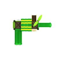 China Outside Custom Playground Slides 114mm Colorful Commercial Garden Backyard for sale