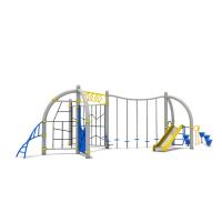 China Custom Backyard Slide Playground Climbing Equipment For Home for sale