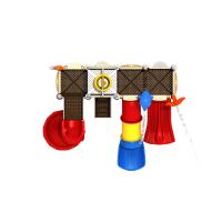 China Waterproof Kids Playground Outside Toys Outdoor With Slide For Theme Park for sale