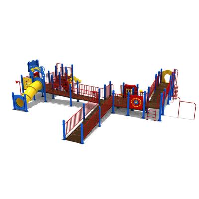 China Children Outdoor Playground Joy Slide Plastic Water Amusement Park for sale