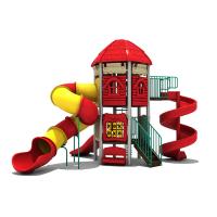 China Children Outdoor Custom Playground Slides Commercial Kids Anti Rust for sale