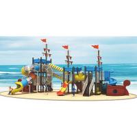China Commercial School Toy Playground Slide Customized Combined Pirates Ship Outdoor for sale