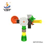 China YST-19117 Children Plastic Playground Slide Equipment Garden Outdoor Anti Static for sale