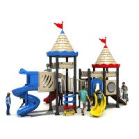 China Outdoor Playground Kids Plastic Slide Entertainment Funny Anti Static for sale