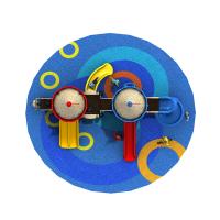 China Outdoor Playground Kids Plastic Slide Entertainment Funny Anti Static for sale