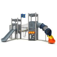 China Commercial Kids Playground Slides Park Outdoor Entertainment Equipment for sale