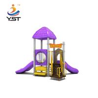 China OEM Custom Playground Children'S Small Kids Plastic Slides Outdoor For Preschool for sale
