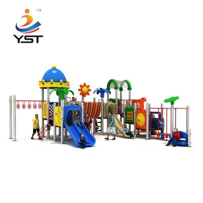 China Colorful Commercial Outdoor Slide Children'S Garden Playground Backyard for sale