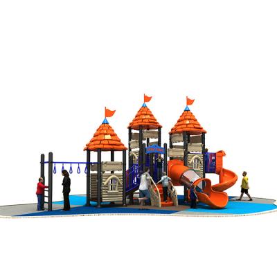 China Customized Children Playground Outdoor Slides 19071 Amusement Park for sale