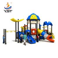 China Customized Kids Plastic Children Playground Big Slides Outdoor for sale