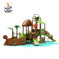 China Commercial Pirate Ship Slide Children Outdoor Playground 19093 Anti Static for sale