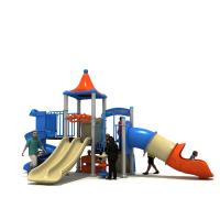 China Children Plastic Playground Park Slide YST-19062 Outdoor 11 X 6.8 X 6.8m for sale