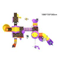 China Outdoor Amusement Playground Equipment Set Heavy Duty Safety For Kid Play for sale