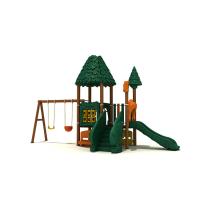 China Outdoor Custom Playground Swing And Slide Kids for sale