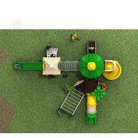 China Customized Children Amusement Park Playground Outdoor Slides for sale