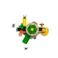 China Amusement Park Equipment Commercial Slides Children'S Outdoor Playground for sale