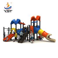 China Customized Playground Kids Plastic Slides Commercial Small Children For Garden for sale