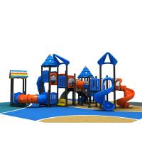 China Customized Outdoor Entertainment Playground Slide For Kids Play Plastic For Disabled Children for sale