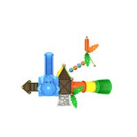 China Outdoor Playground Slide Facilities Children'S Play Equipment Free Custom for sale
