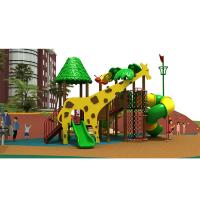 China Custom Outdoor Plastic Slide Preschool Playground Equipment For Children Play Set for sale