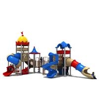 China Children Amusement Park Playground Plastic Slides Outdoor Aluminum Alloy for sale
