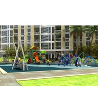 China Combination Plastic Playground Slide Amusement Park Equipment Outdoor Toys Kids for sale