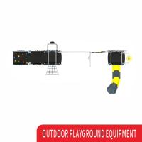 China Custom Kids Playground Equipment Large Plastic Slide Children Outdoor for sale