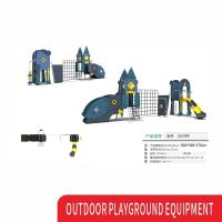 China Custom Kids Playground Equipment Large Plastic Slide Children Outdoor for sale