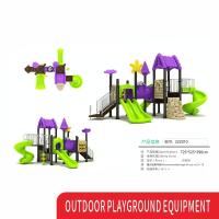 China Outdoor Kids Play Games Playground Swings Slides Children Garden Equipment for sale